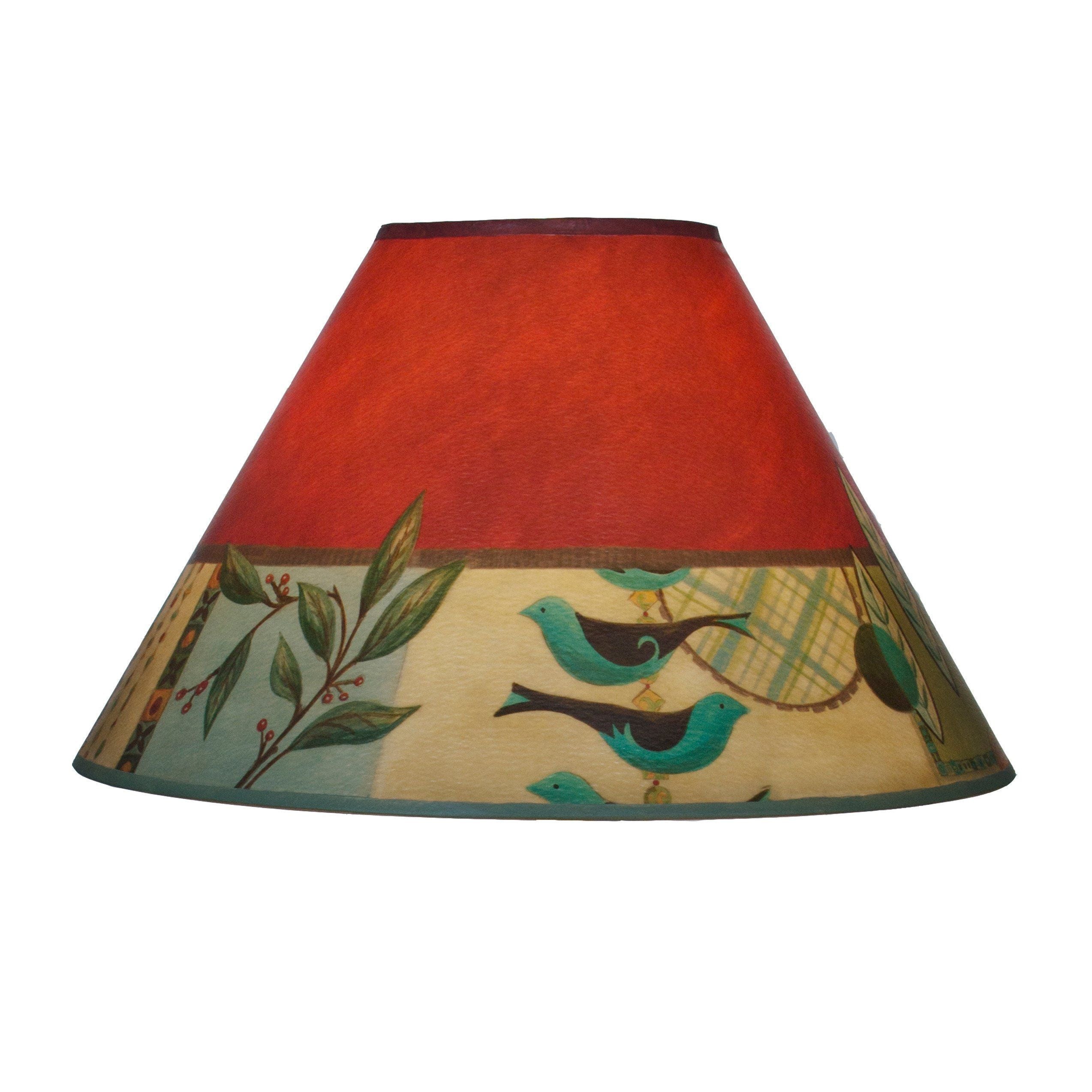 Medium Conical Lamp Shade in New Capri - Janna Ugone & Co