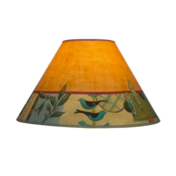 Medium Conical Lamp Shade in New Capri Spice - Janna Ugone & Co